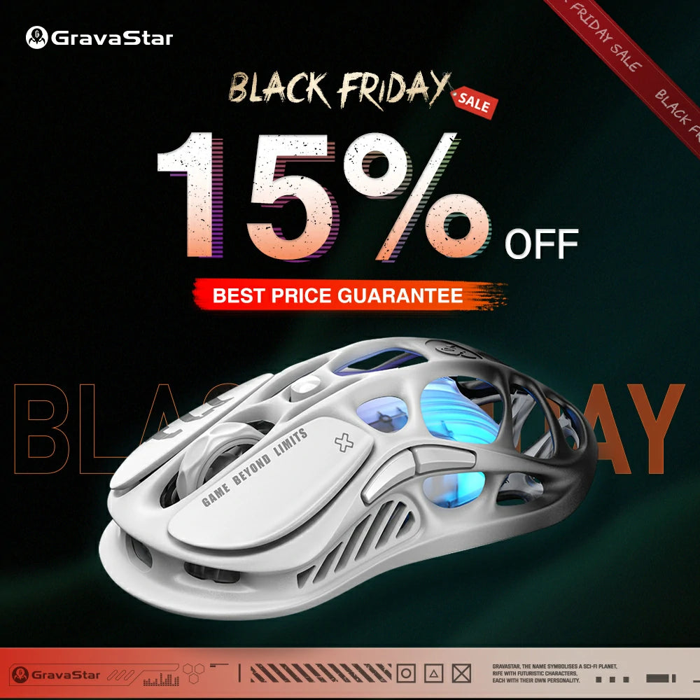 Gaming Mouse Mercury M1 Pro Gradient Black