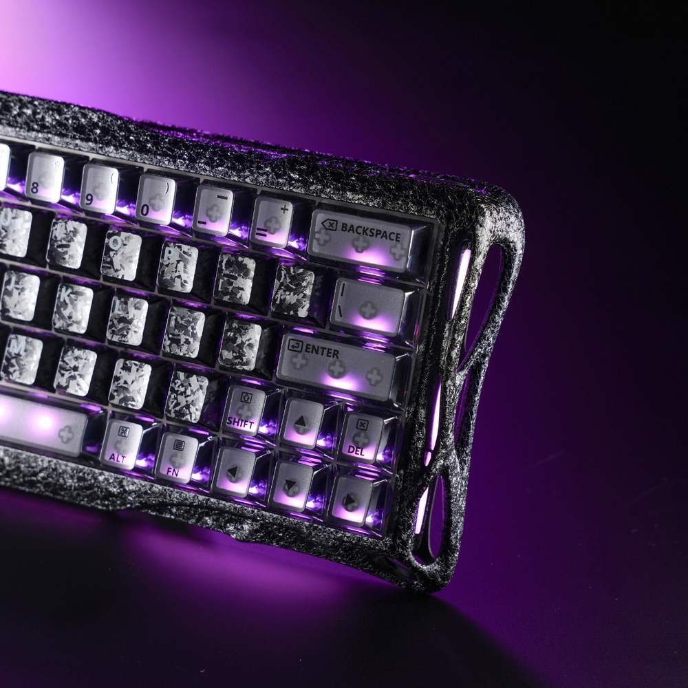 Mercury V60 Pro Cyber Frost Black - 8kHz Aluminum Gaming Keyboard ...