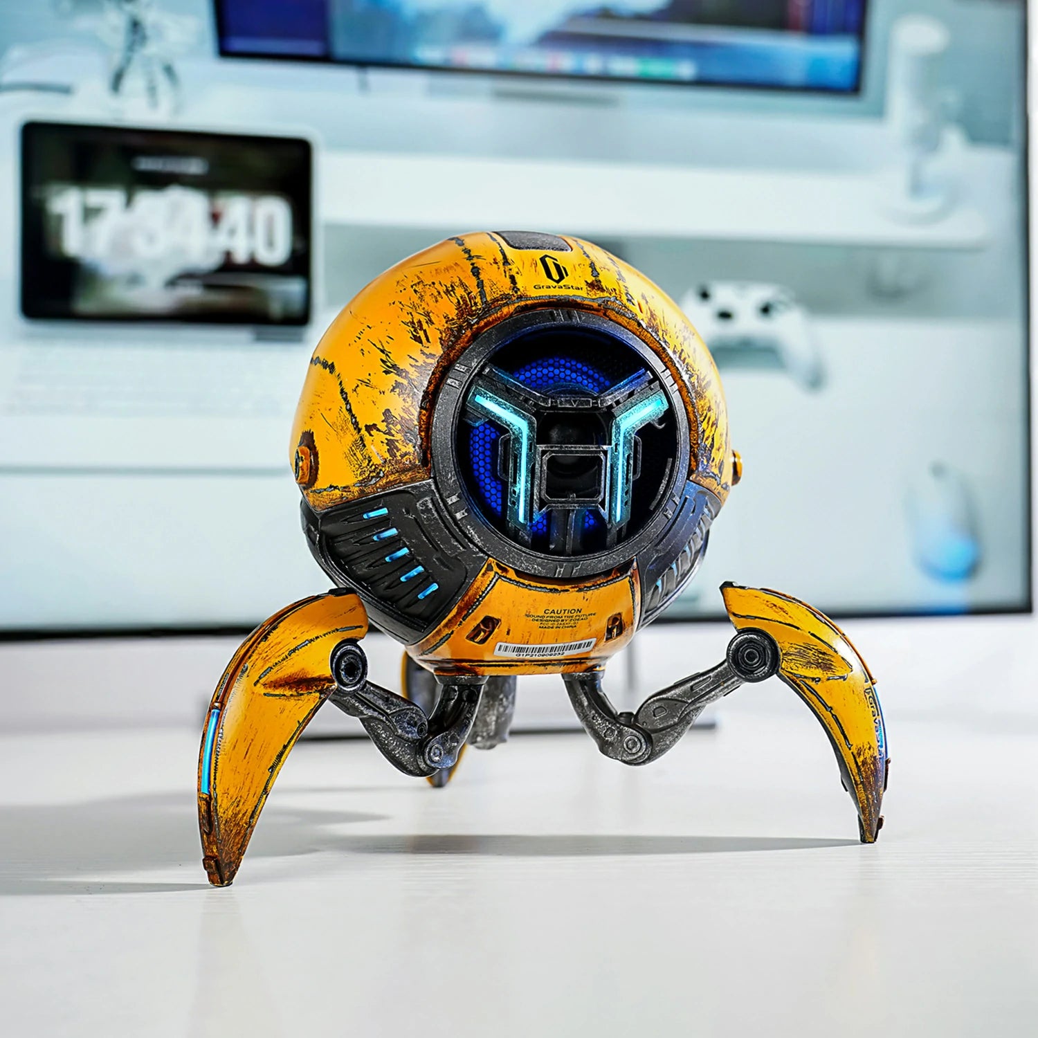 Bluetooth Speaker Mars Pro War-Damaged Yellow
