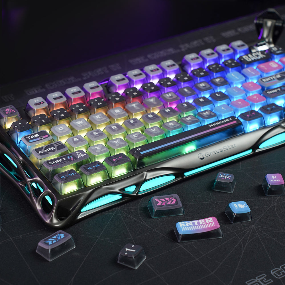 Keycaps-Cyberpunk (Keyboard Not Included)