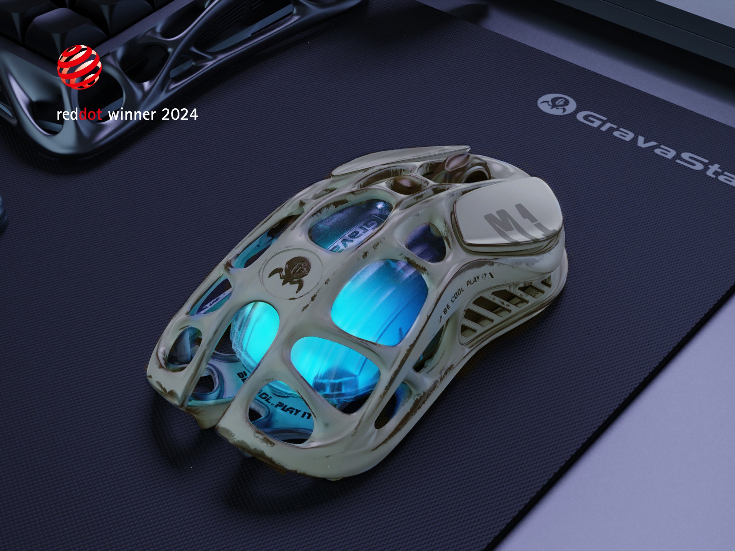 Mercury M1 Pro Battle Worn Edition-Silver Mist | GravaStar