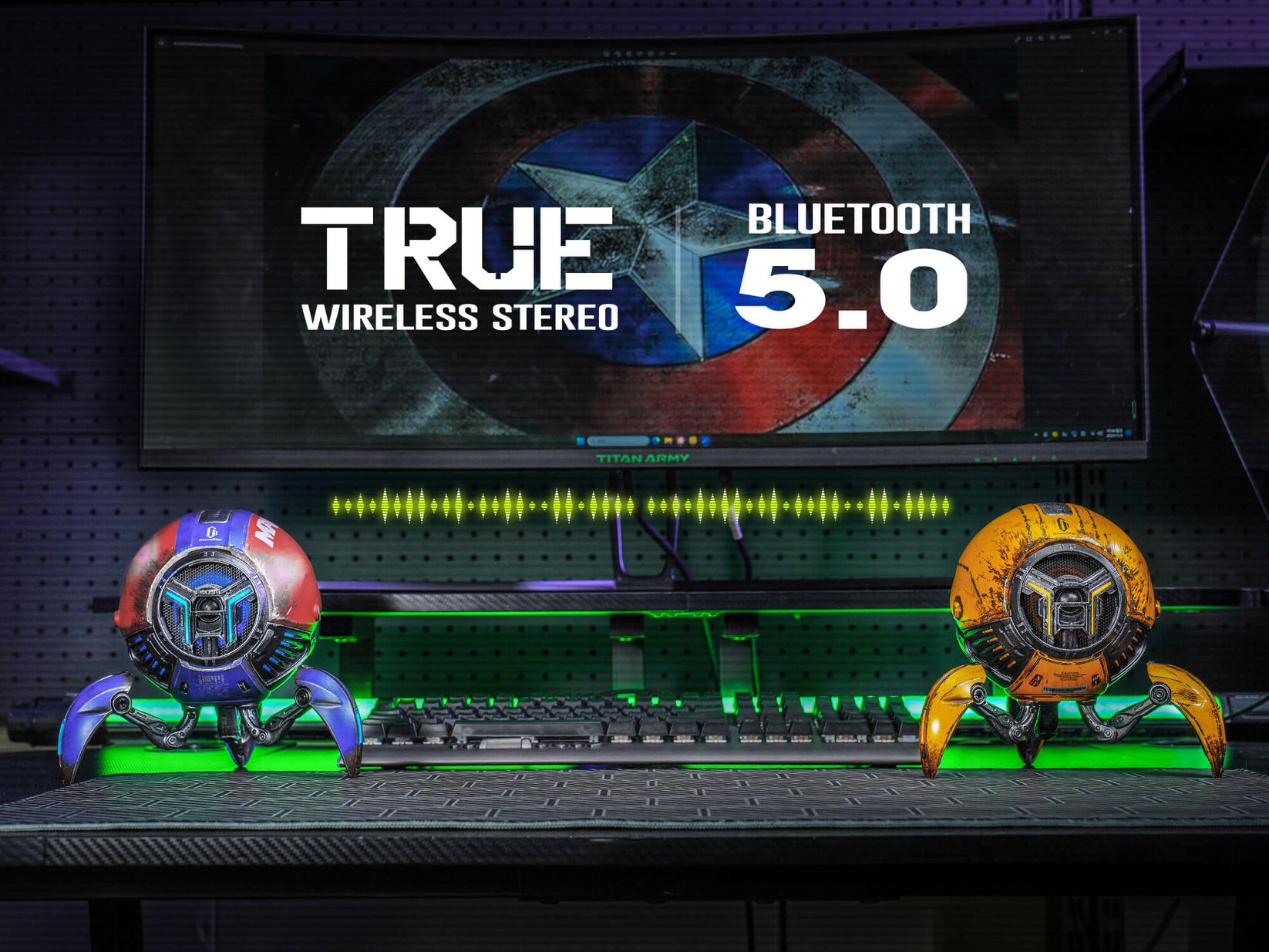 Mars Pro Bluetooth Speaker Limited Edition - Captain | GravaStar