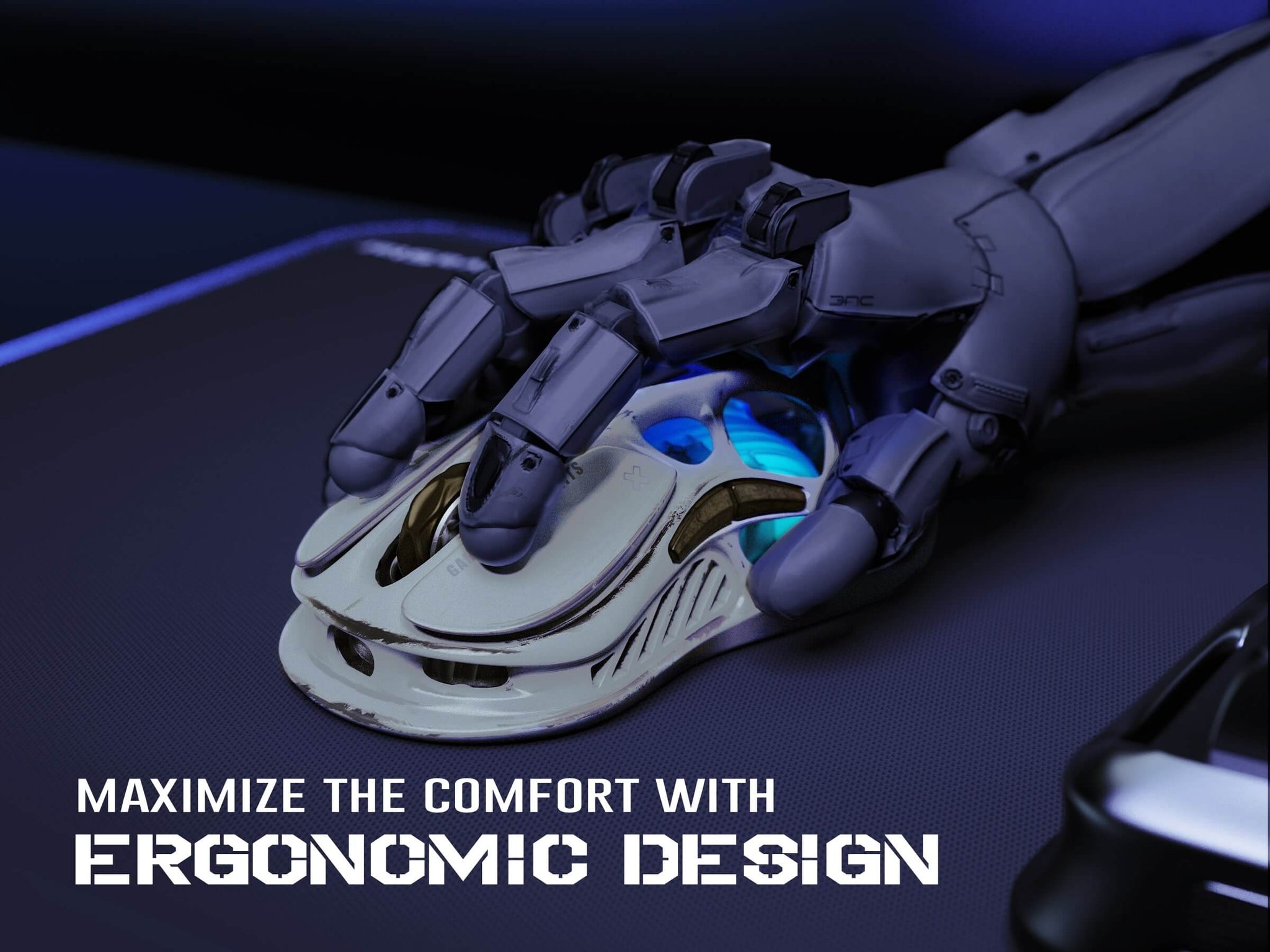 Mercury M1 Pro Wireless Gaming Mouse | GravaStar