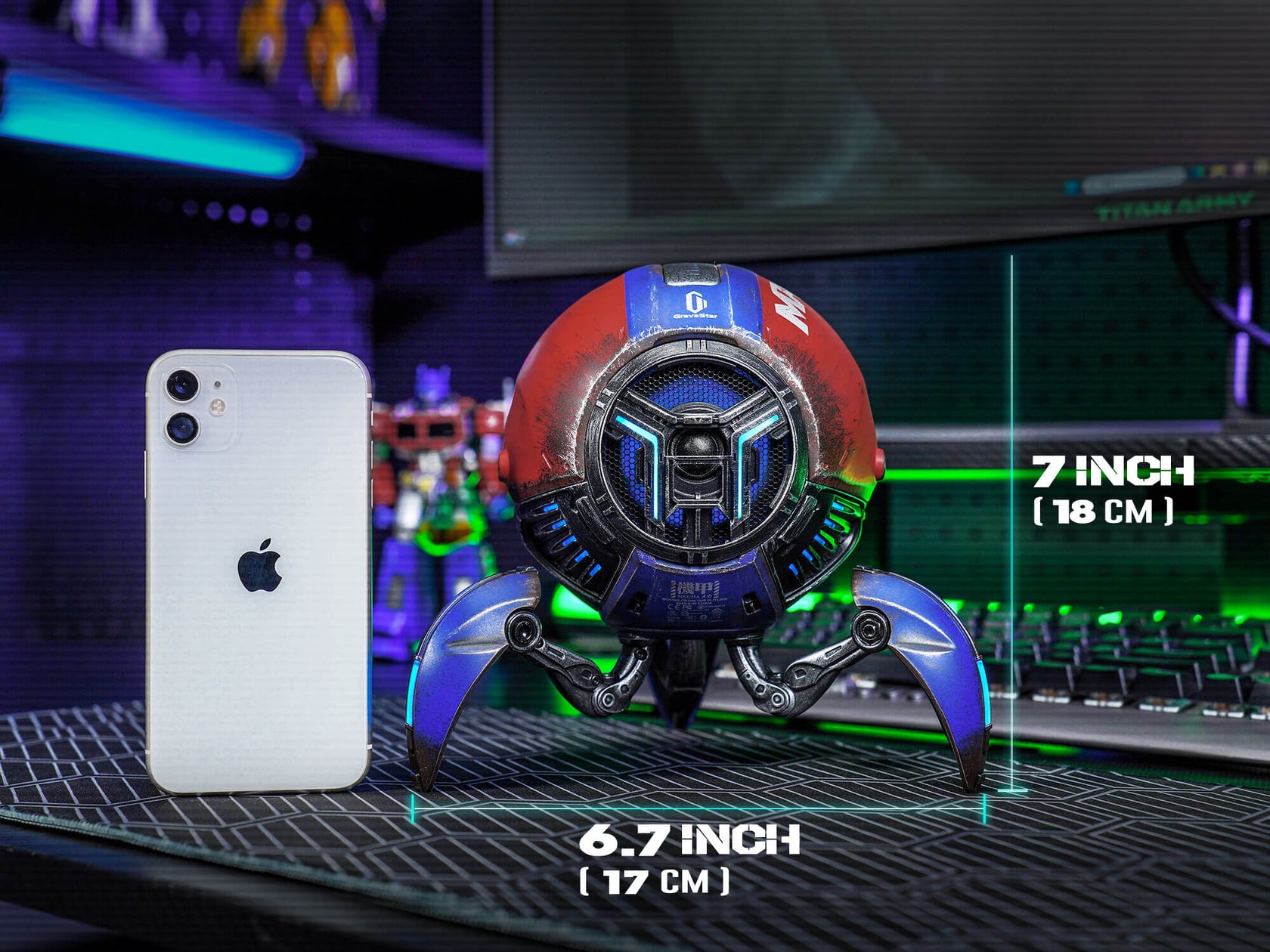 Mars Pro Bluetooth Speaker Limited Edition - Captain | GravaStar